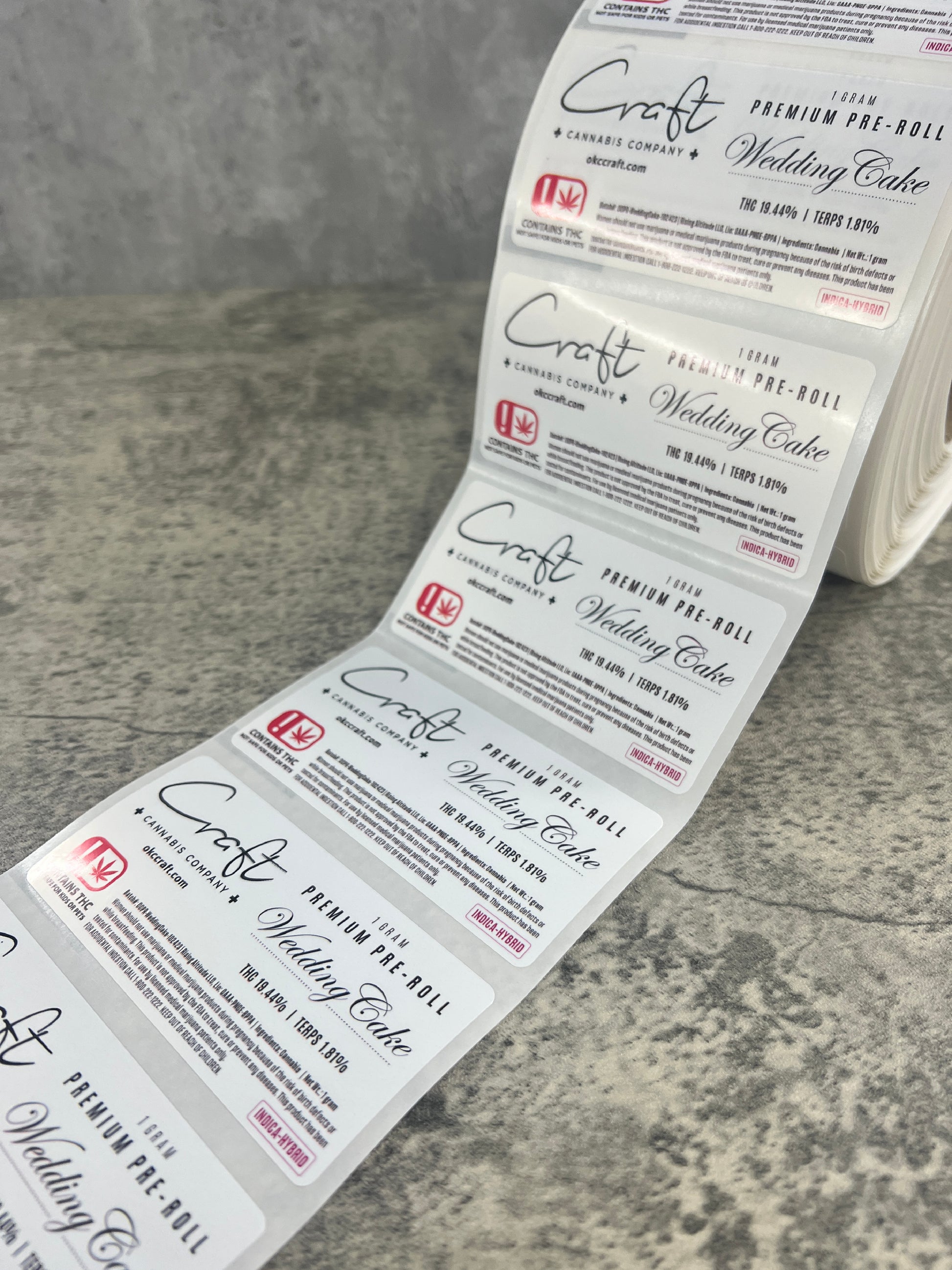 Custom Roll Labels | Sticker Phantom