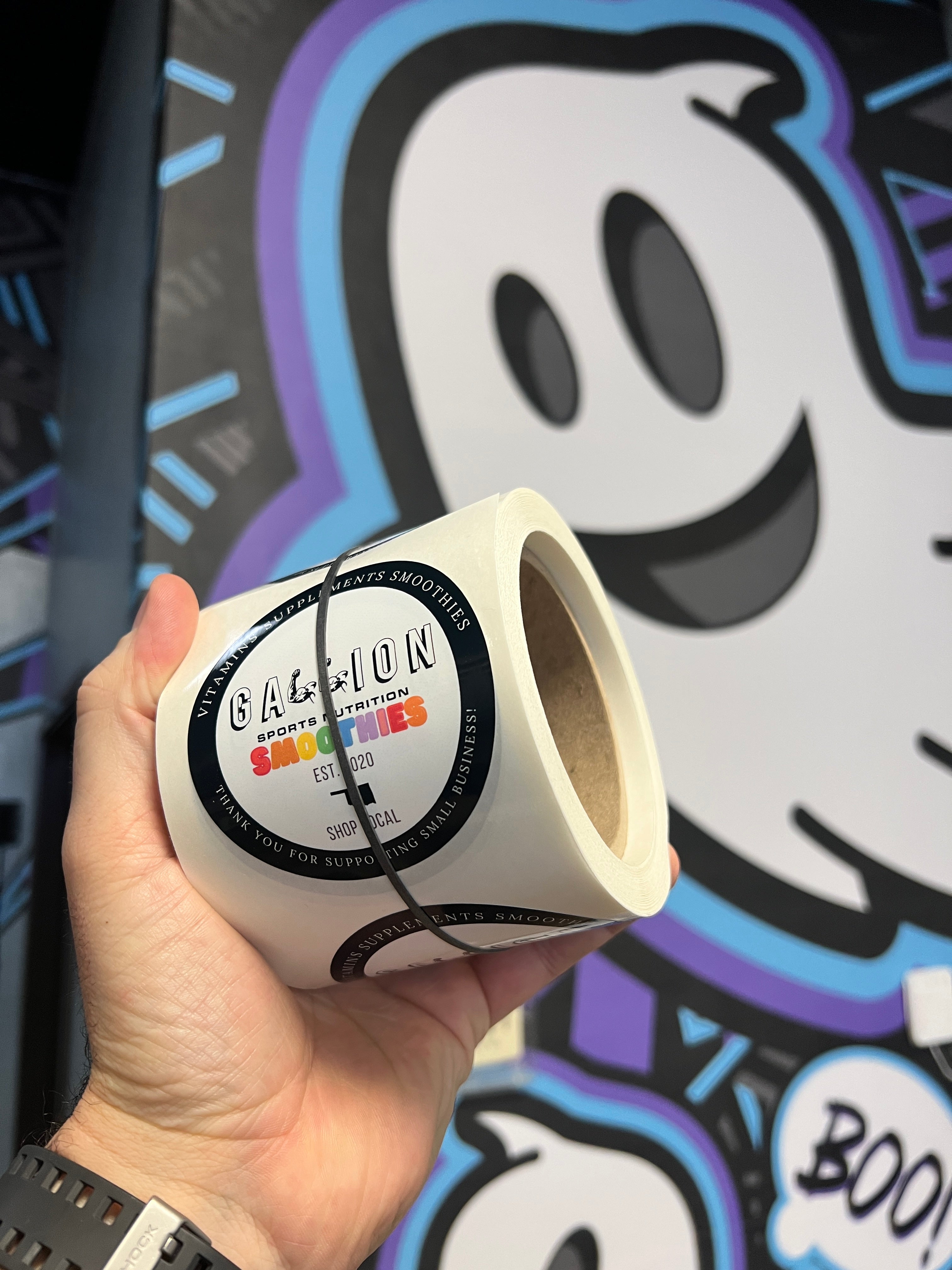 Sticker Phantom | Custom Stickers, Labels, & Graphics