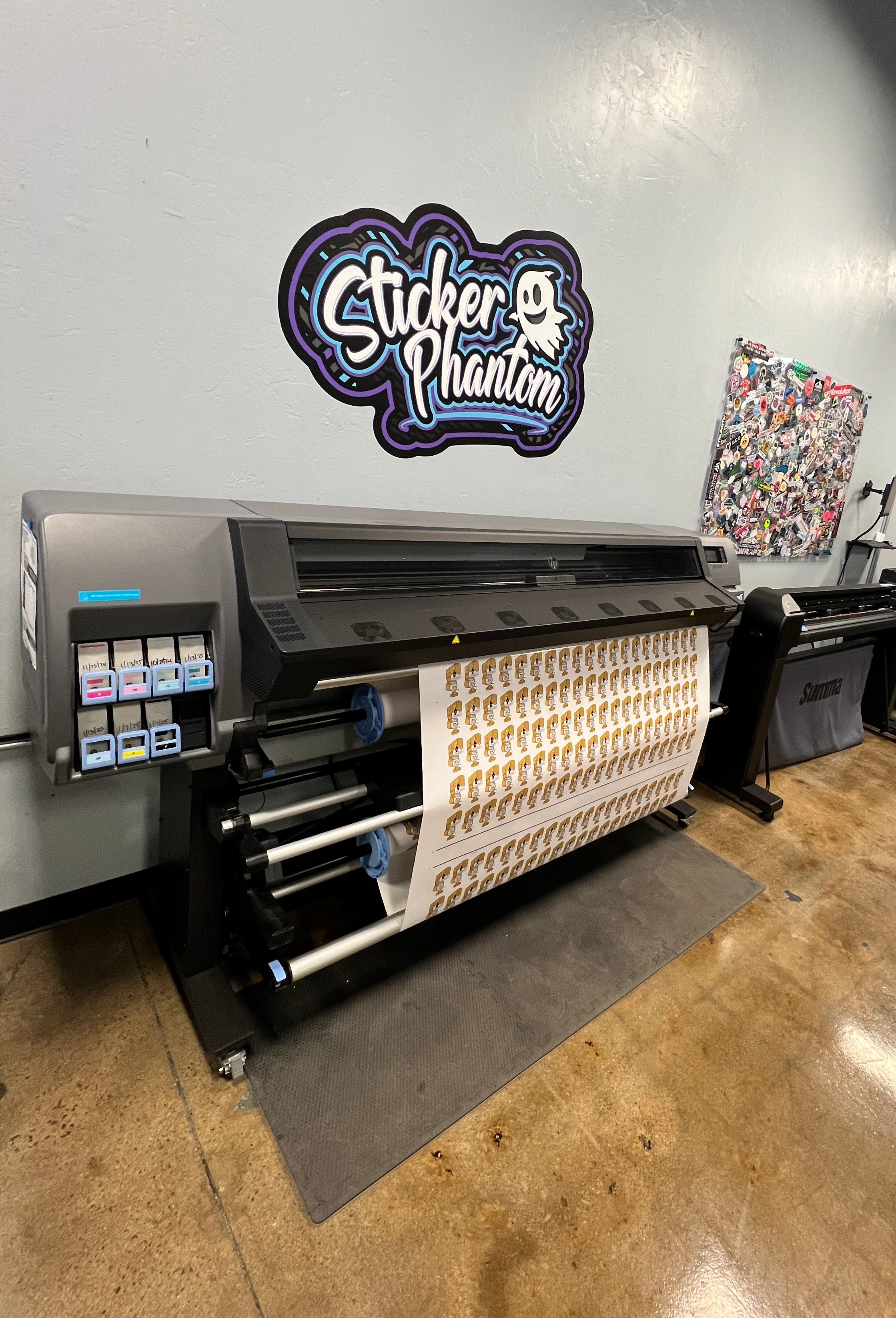 Sticker Phantom | Custom Stickers, Labels, & Graphics